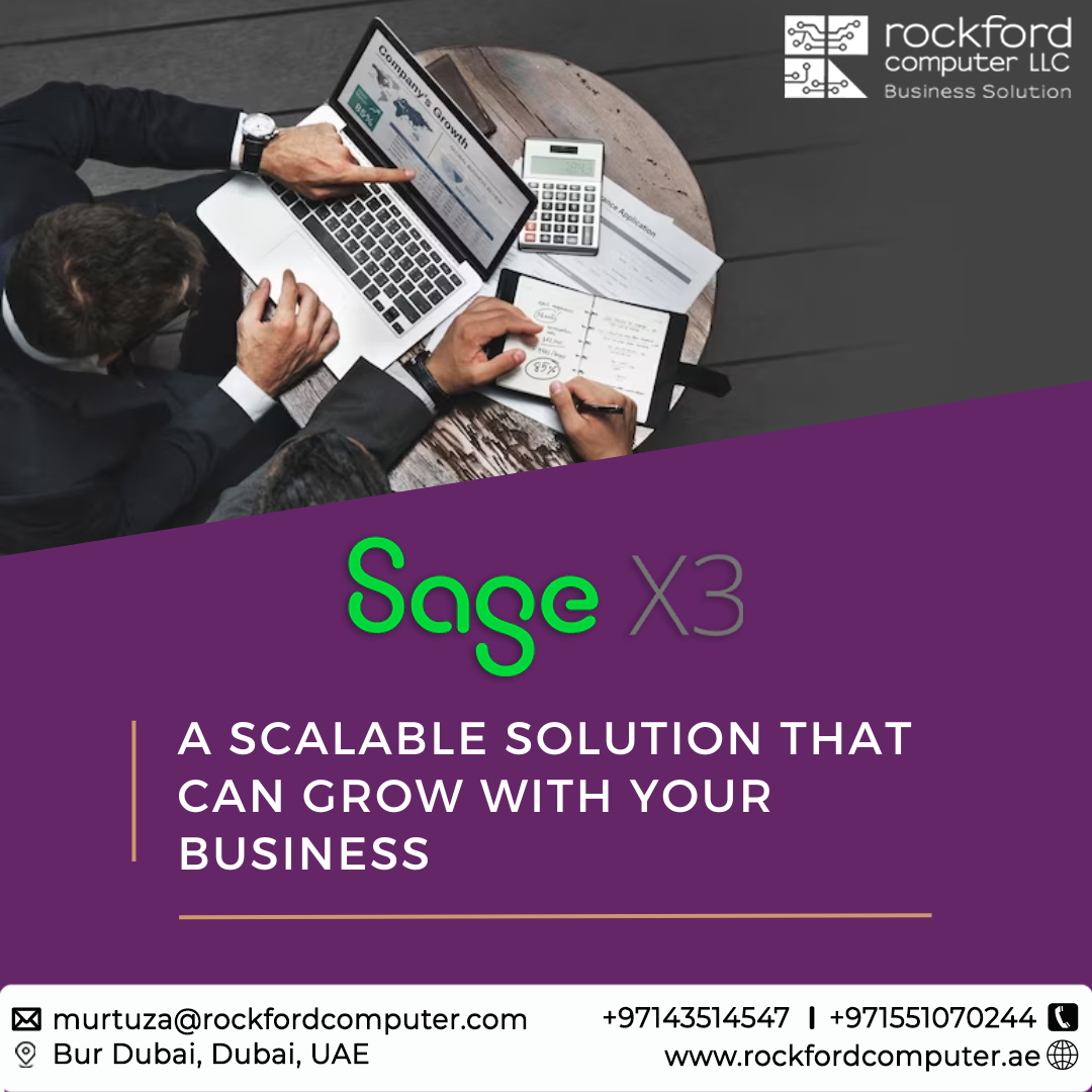 Sage X3 ERP: Customized ERP Software For UAE Businesses